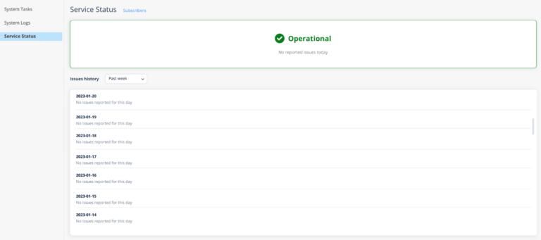 New Service Status Reporting Interface - Check Point Blog