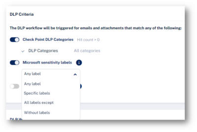 Enhanced DLP Policy using Microsoft Purview Sensitivity Labels - Check ...
