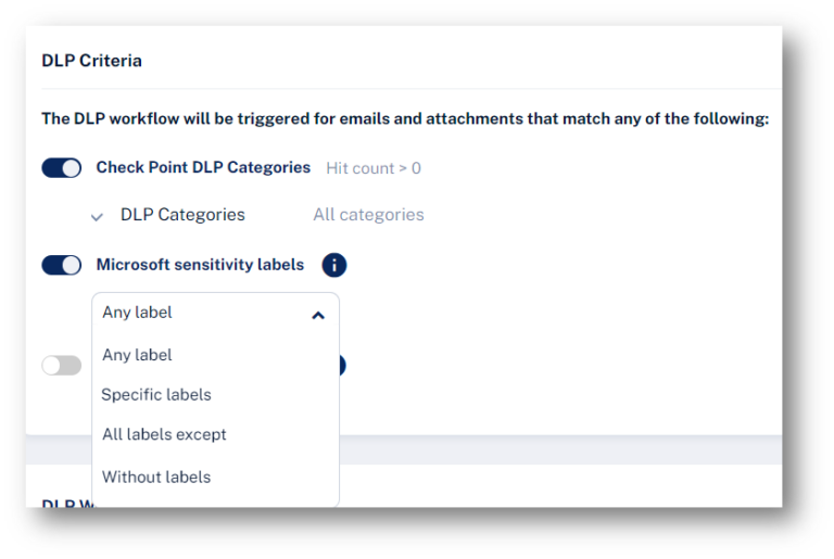 Enhanced DLP Policy using Microsoft Purview Sensitivity Labels - Check ...