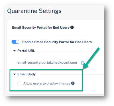 Display Images in the End User Portal Email Preview - Check Point Blog