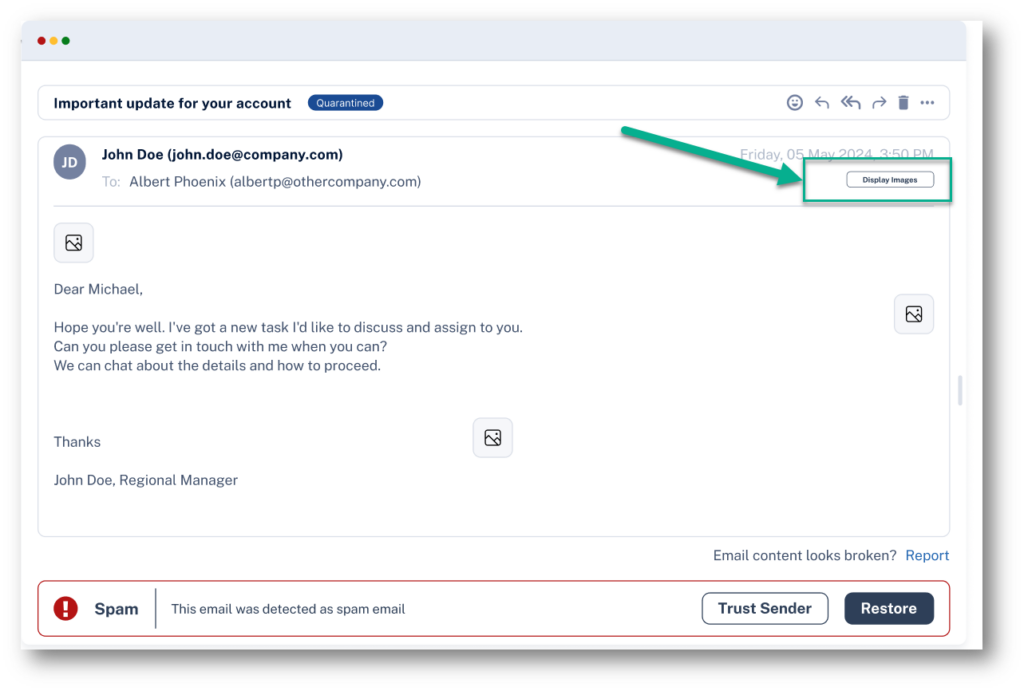 Display Images in the End User Portal Email Preview - Check Point Blog