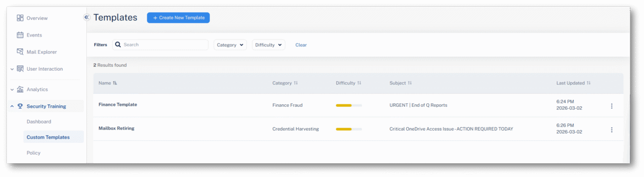 Security Awareness Training - Custom Phishing Simulation Templates ...
