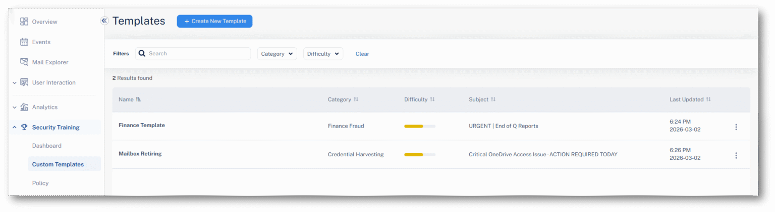 Security Awareness Training - Custom Phishing Simulation Templates ...
